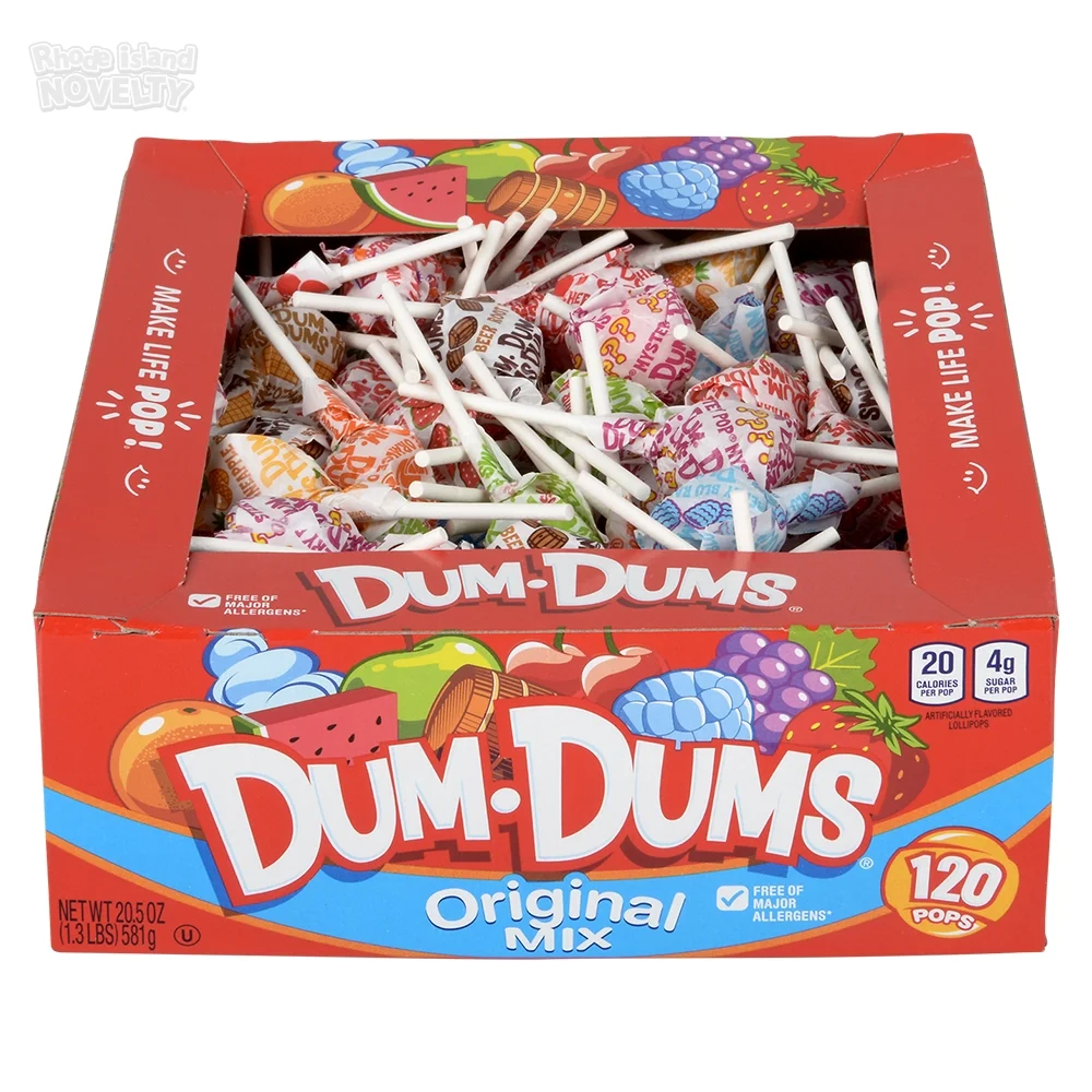 Dum Dum Pops (120 Cnt)