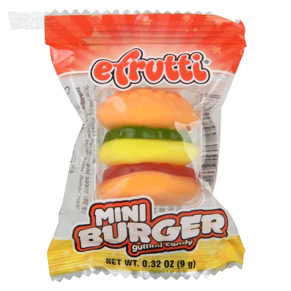 Gummi Burger Candy 60pcs/unit