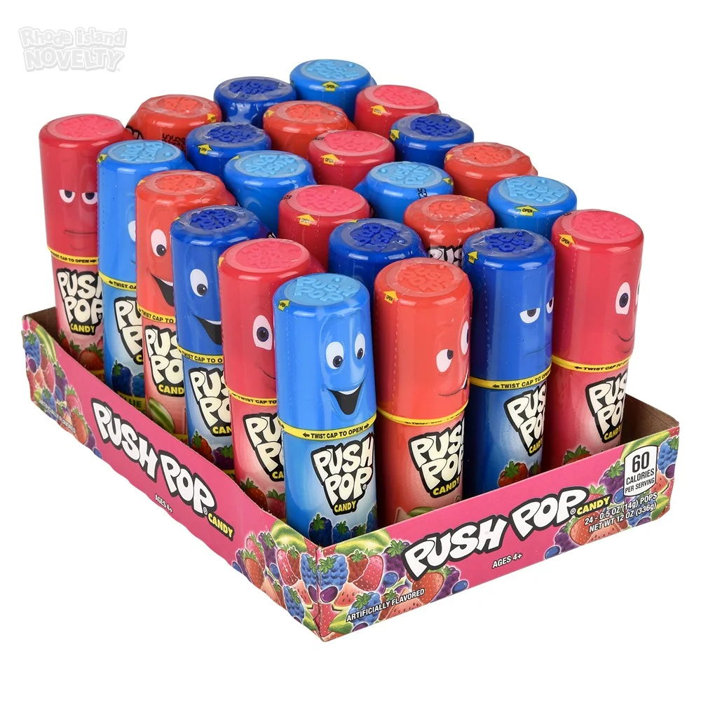 Twisted Push Pops (24 Cnt)