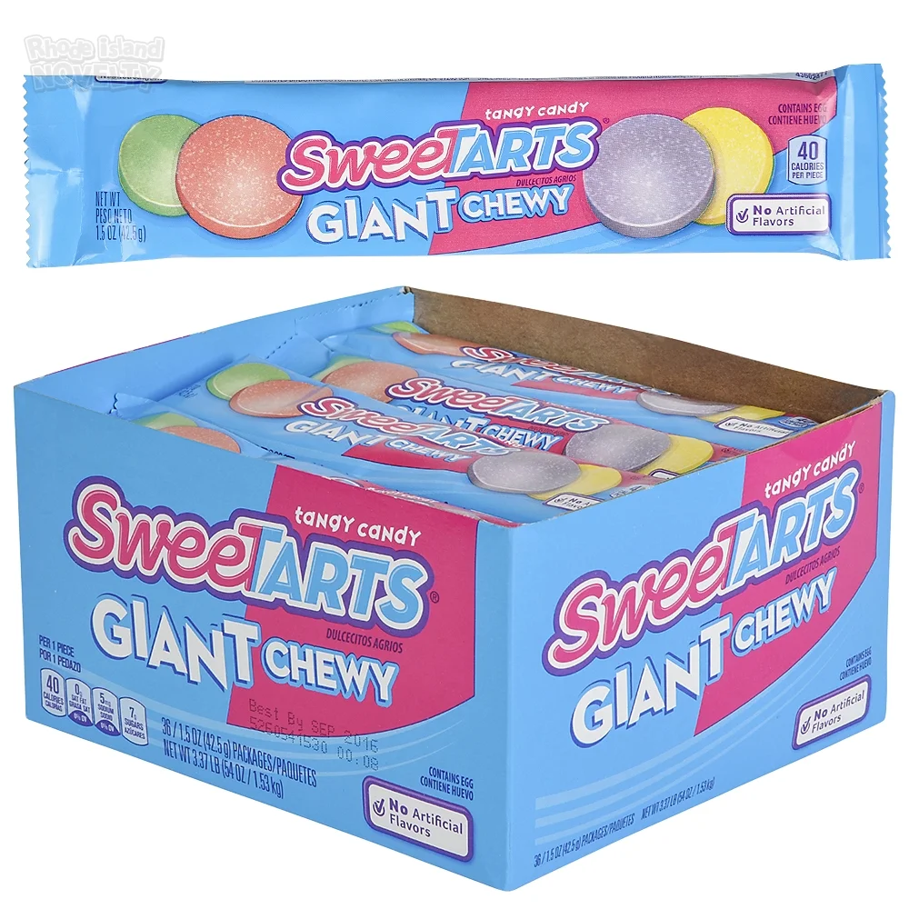 Giant Sweetart Chewy (36 Cnt)
