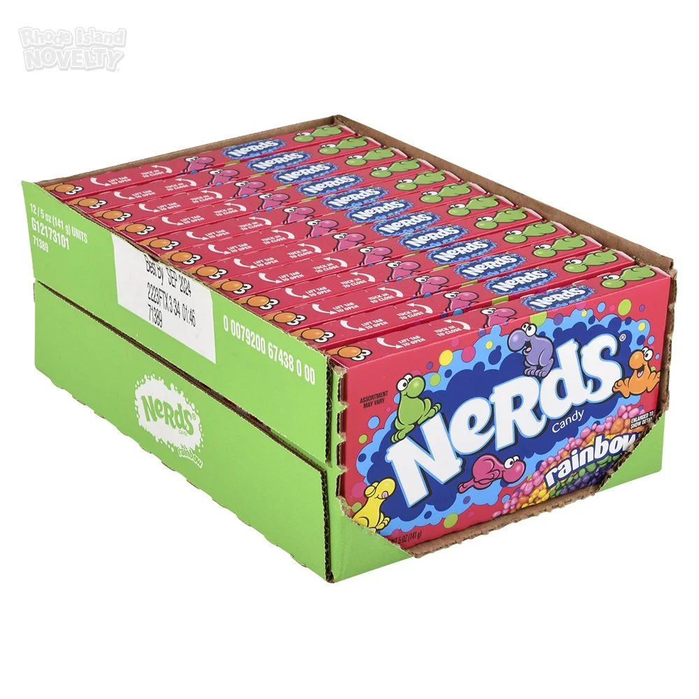 Nerds Rainbow Theater Box Candy (12 Cnt)