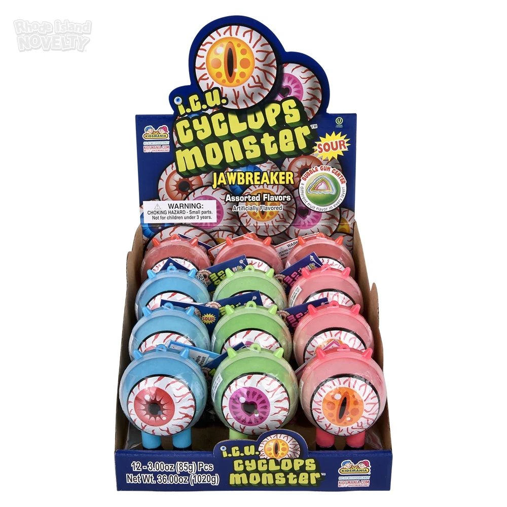 I.C.U. Cyclops Monster Jawbreaker (12 Cnt)