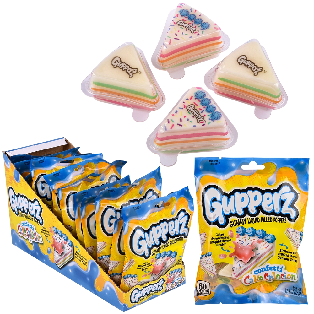 Gupperz Confetti Cakesplosion 2.54oz. (12cnt)