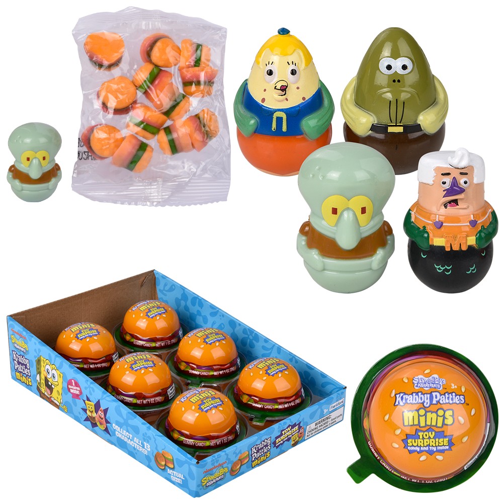 Krabby Patty Mini Surprise (6cnt) 1oz.