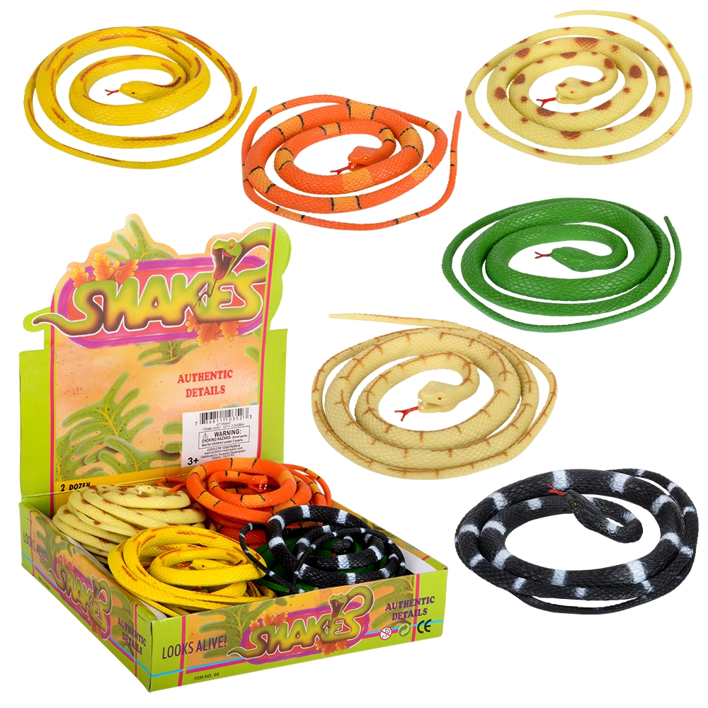 Coil Snake (6 Asst.). 42"