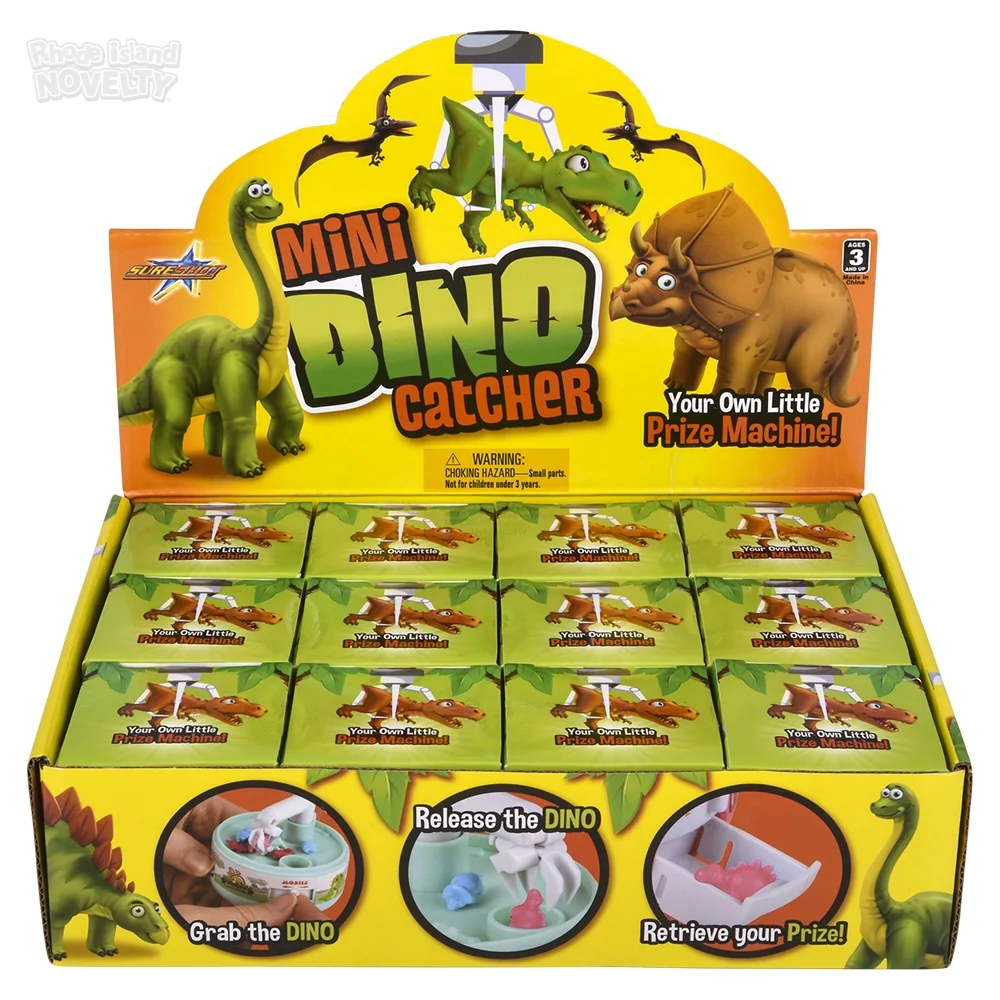 Mini Dinosaur Catcher (4 Asst.) 2.5"