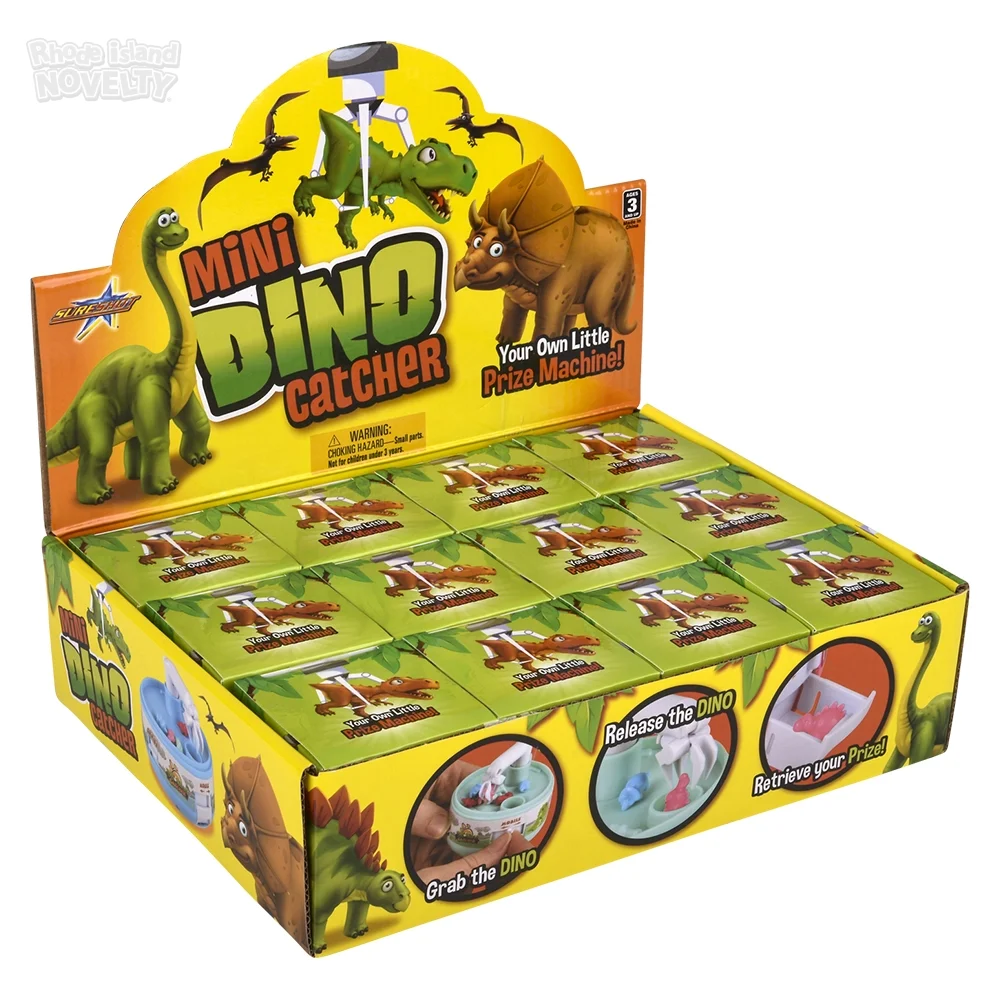 Mini Dinosaur Catcher (4 Asst.) 2.5"