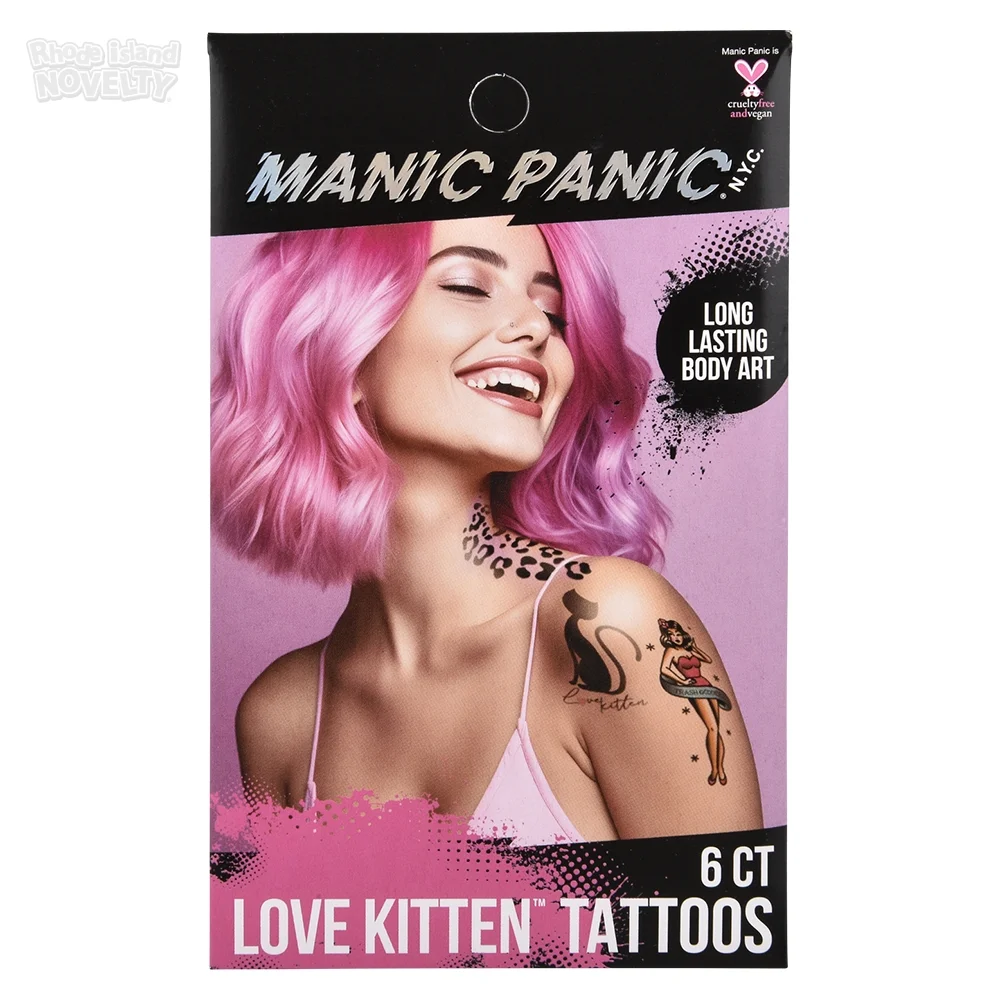 Manic Panic Kitten Tattoo Pouch
