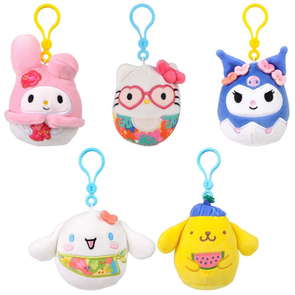 Squishmallow Hello Kitty & Friends Clip-On 3.5"
