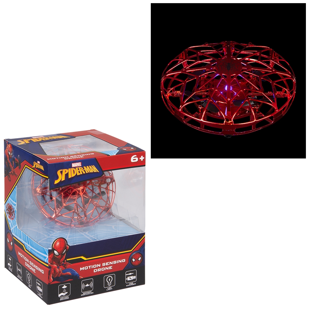 Marvel Spiderman Motion Sensing Drone 4.5"