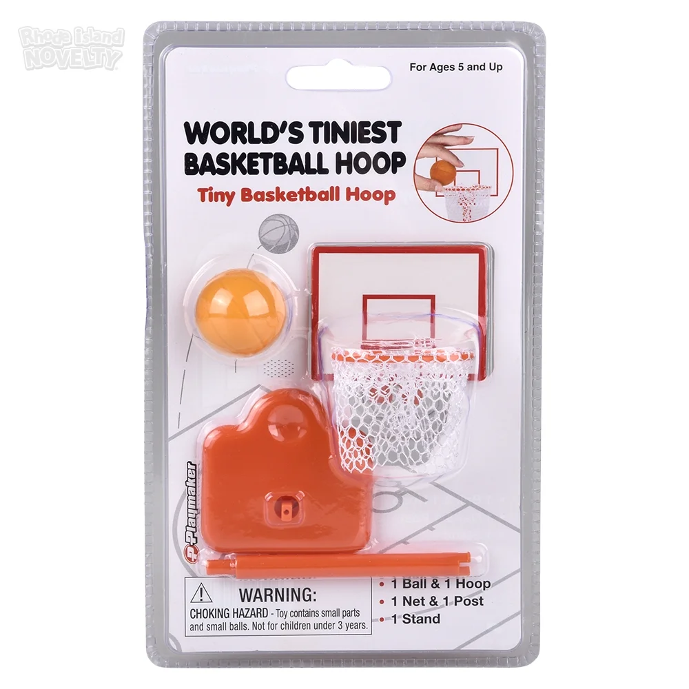 Worlds Tiniest Basketball Hoop