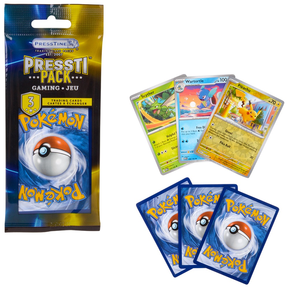Pokemon (3pk Cards) Presstine Presstipack (24ea/Case)