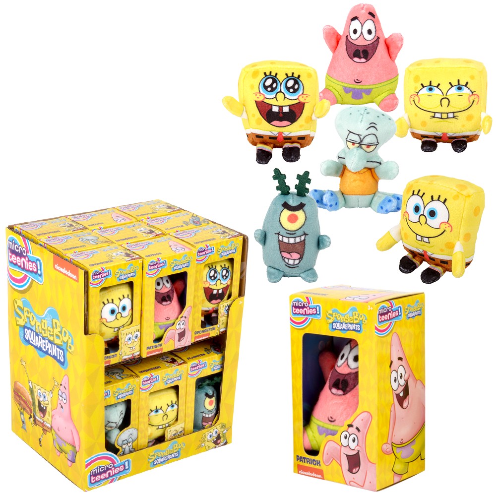SpongeBob Micro Teenies 4" (18ea/Case)