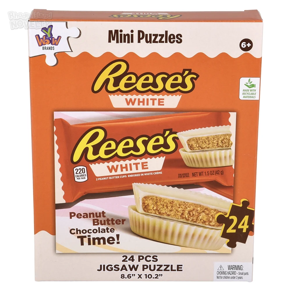 Mini Reeses (24pcs) 8" Puzzle 2asst