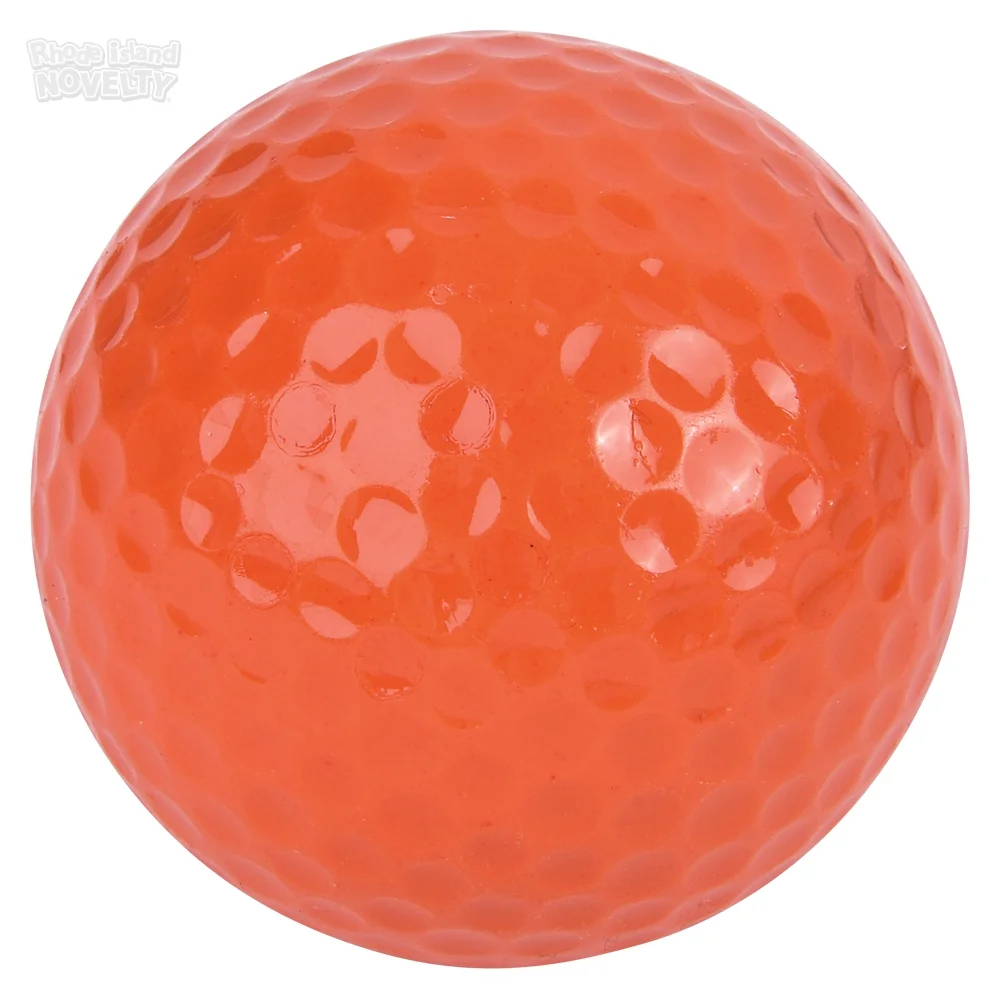 Miniature Golf Balls - Orange (50 Cnt)
