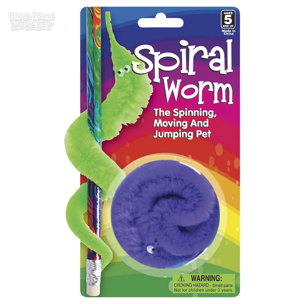 Spiral Worm (6 Asst.) 8.5" (2dz/Min)