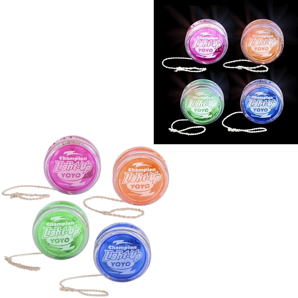 Light-Up Champion Yo-Yo (4 Asst.) 2.25"