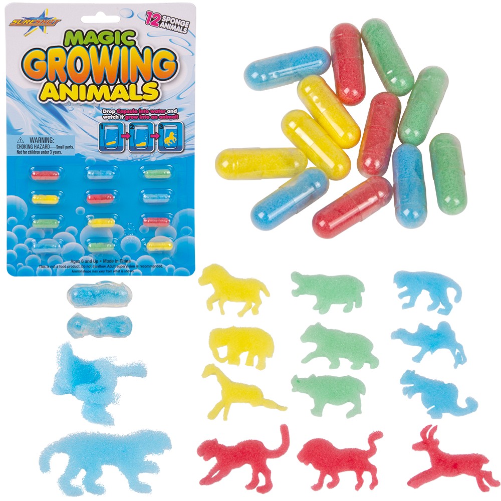 Wild Animal Growing Capsules 2"