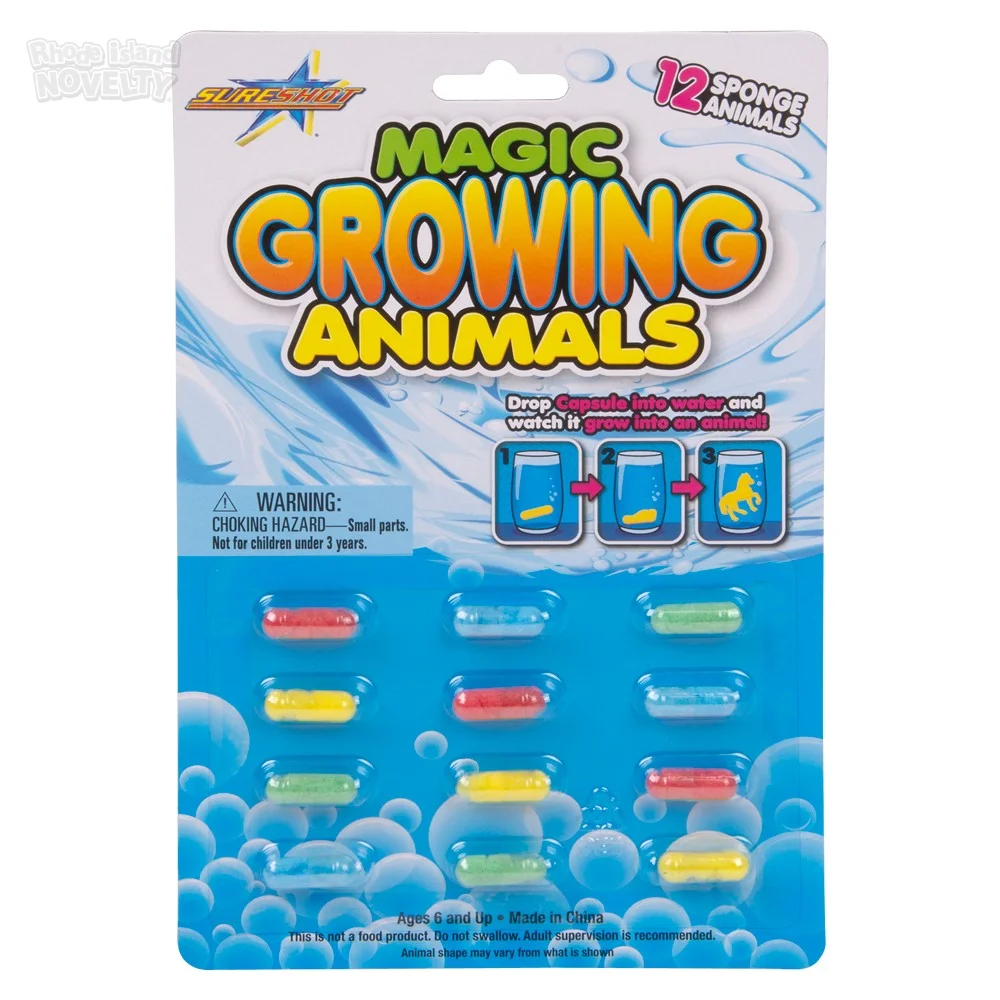 Wild Animal Growing Capsules 2"