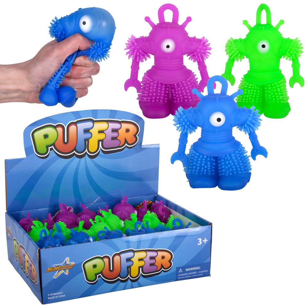Puffer Robot (3 Asst.) 4"