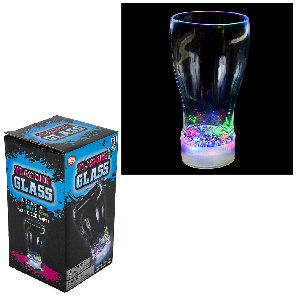 Flashing Glass 5.75" 10 oz