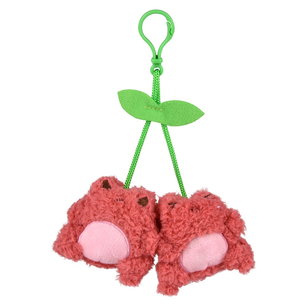 Mini Cherry Wawa Clip On Plush 4"