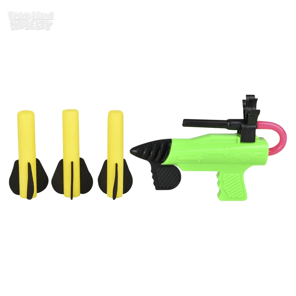 Foam Dart Launcher W/ 3 Darts 6"