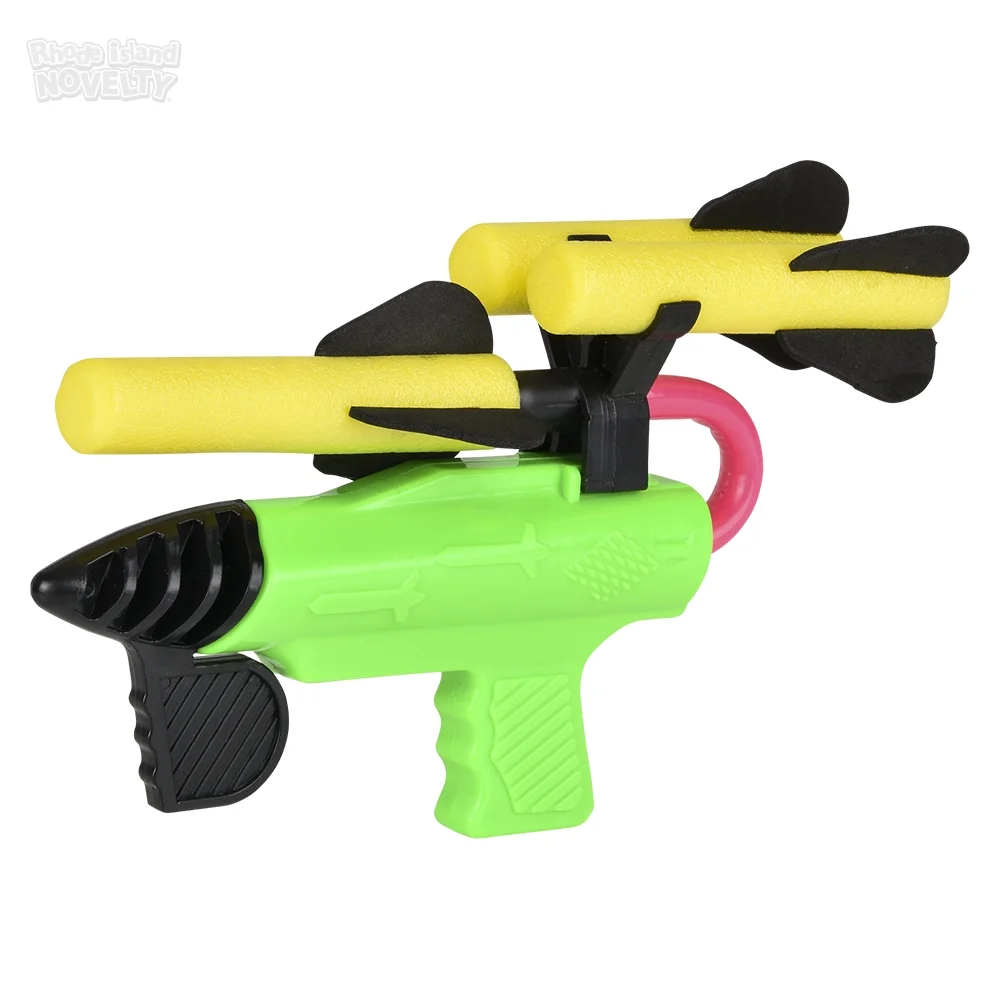 Foam Dart Launcher W/ 3 Darts 6"