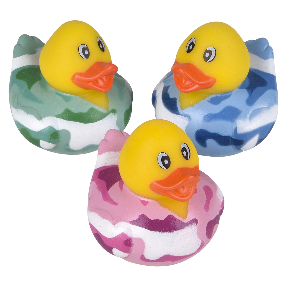 Camouflage Ducks (3 Asst.) 2"