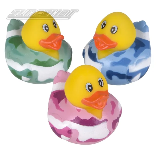 Camouflage Ducks (3 Asst.) 2"