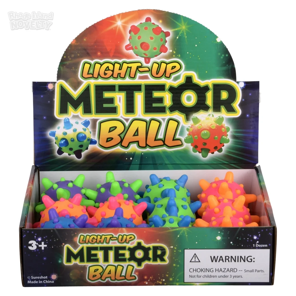 Light-Up Meteor Ball (5 Asst.) 3"