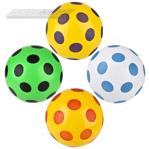 Color Vinyl Ball - Polka Dot (4 Asst.) 15"