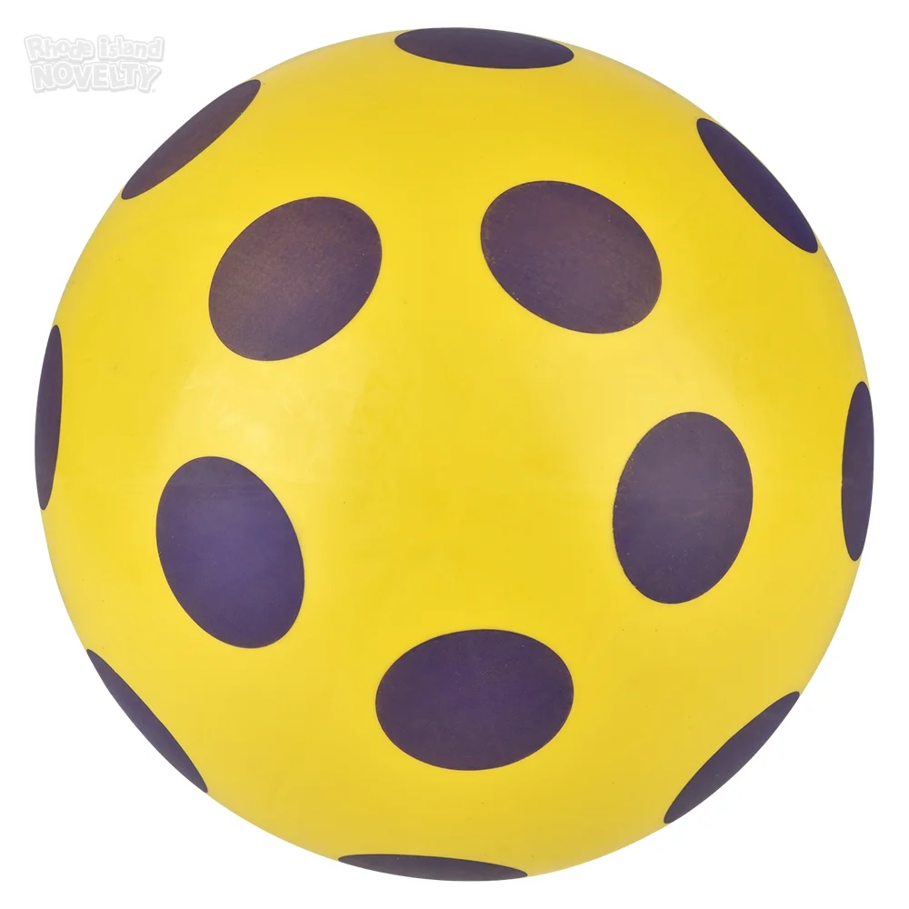 Color Vinyl Ball - Polka Dot (4 Asst.) 15"