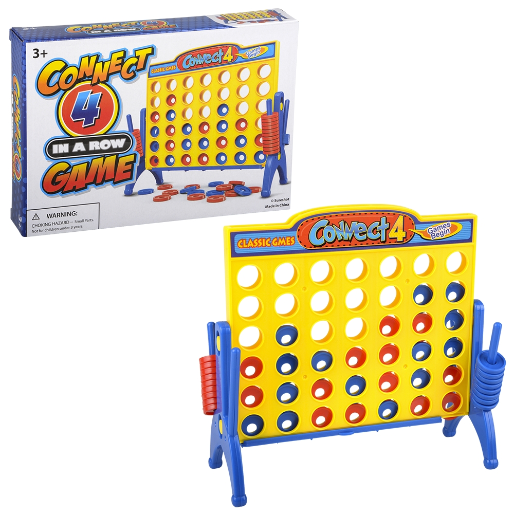 Connect 4 In A Row Game 9.5"
