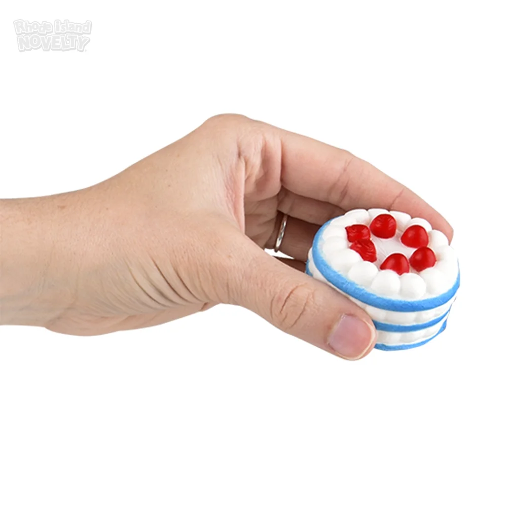 Squishy Mini Fun Foods (4 Asst.) 2" (2dz/Min)