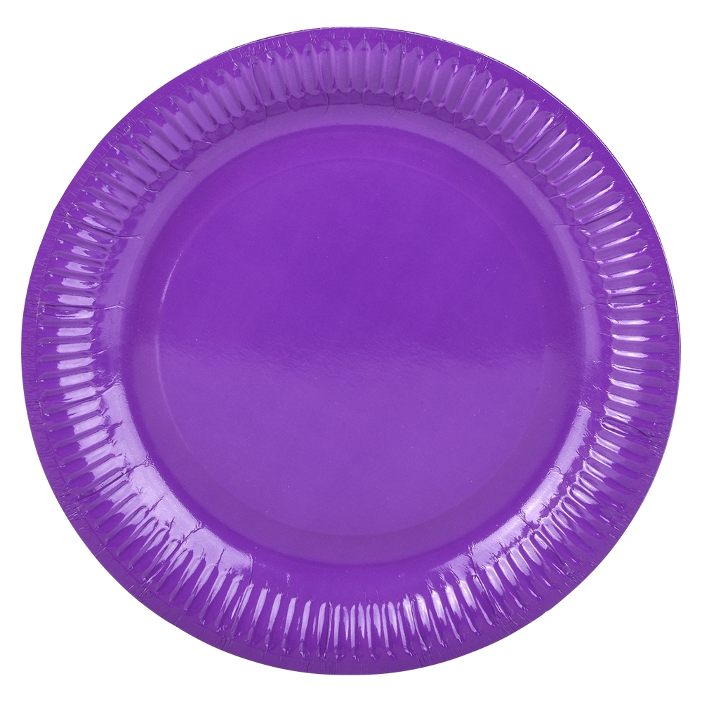 Purple 9" Plate (250 Cnt)