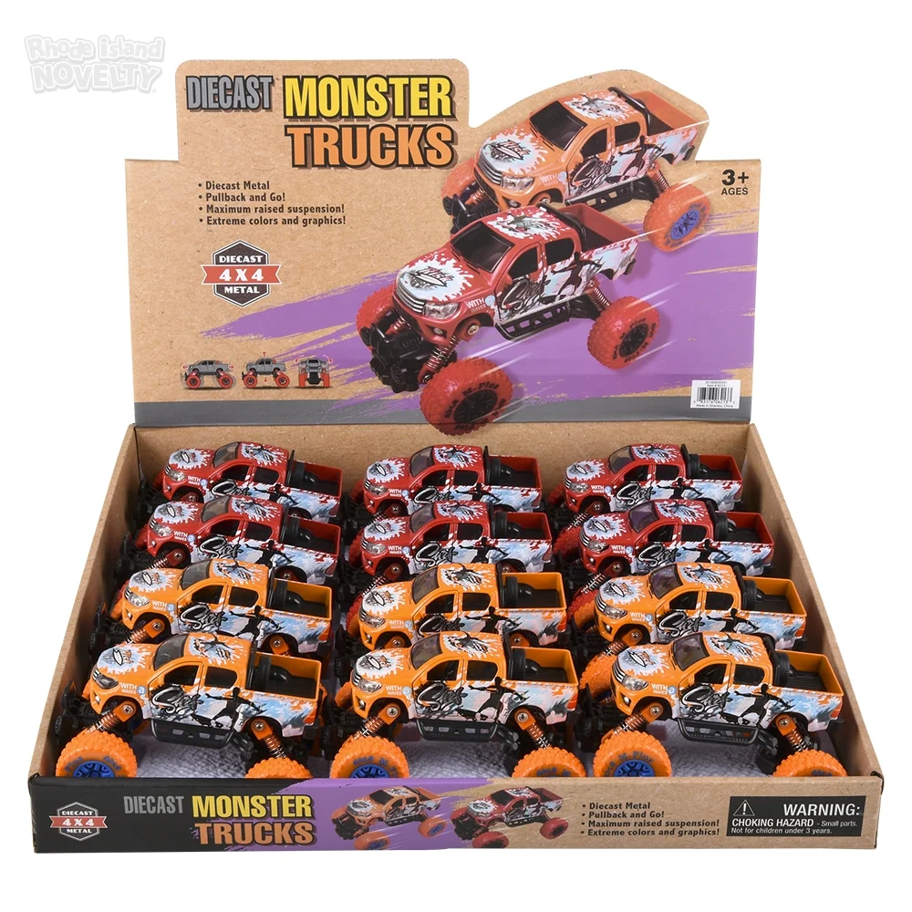 Monster Wheels Truck (2 Asst.) (Moq 12pcs)