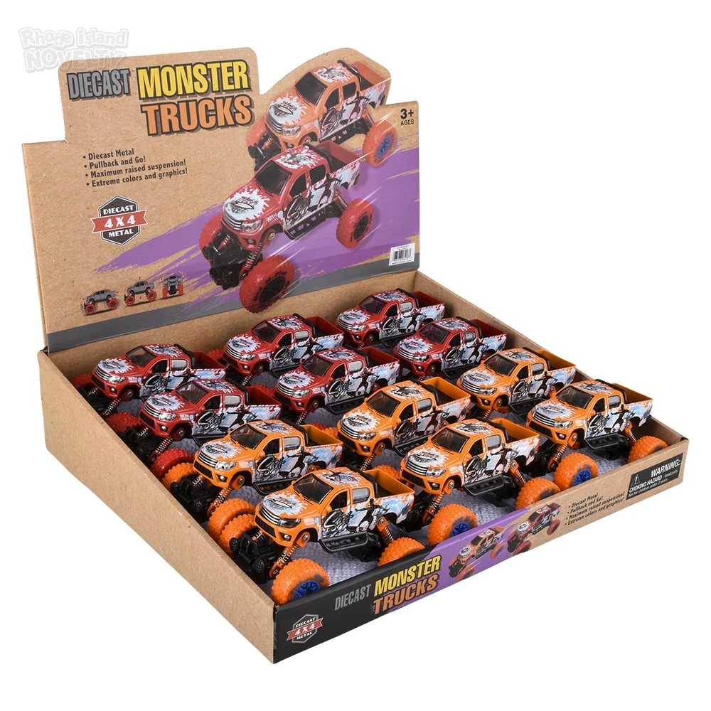 Monster Wheels Truck (2 Asst.) (Moq 12pcs)