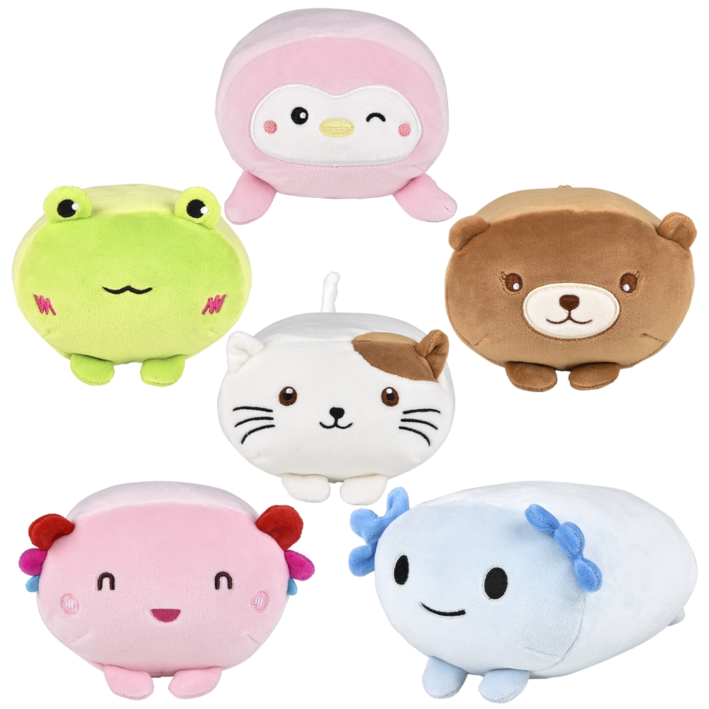 Cutie Buddie Snuggle Plush (6 Asst.) 6.5"