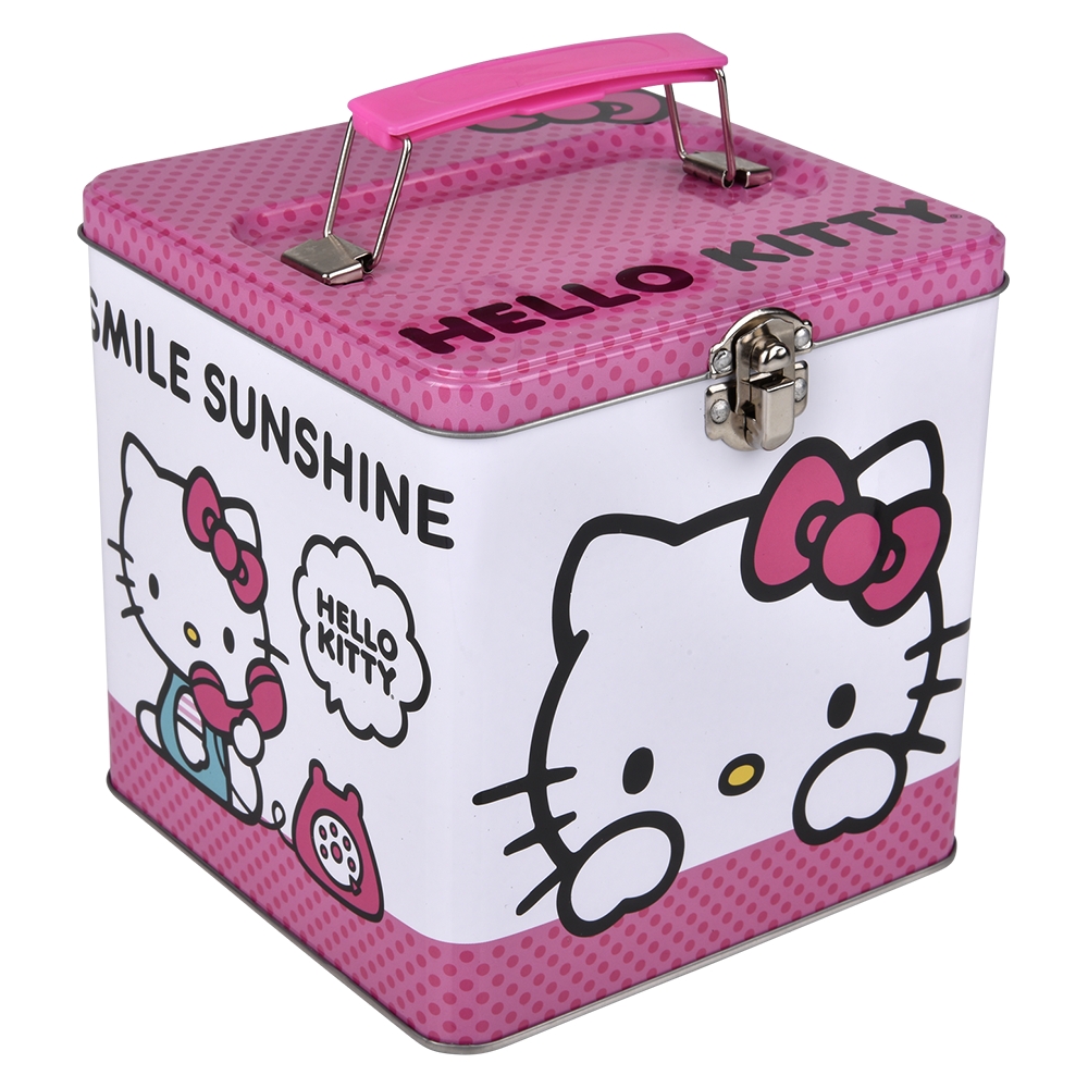 Hello Kitty Stack And Carry Tin 6"