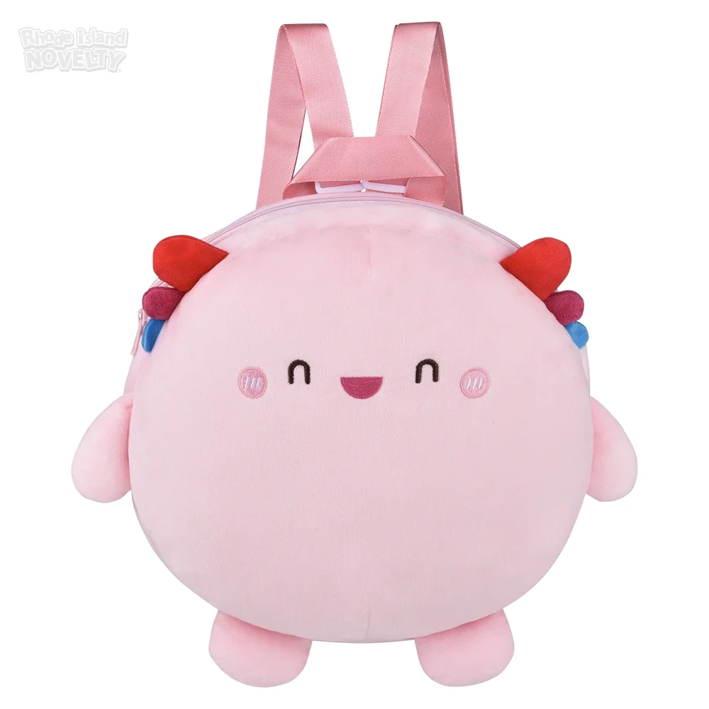 Axolotl Plush Backpack 12" (2 Asst.)