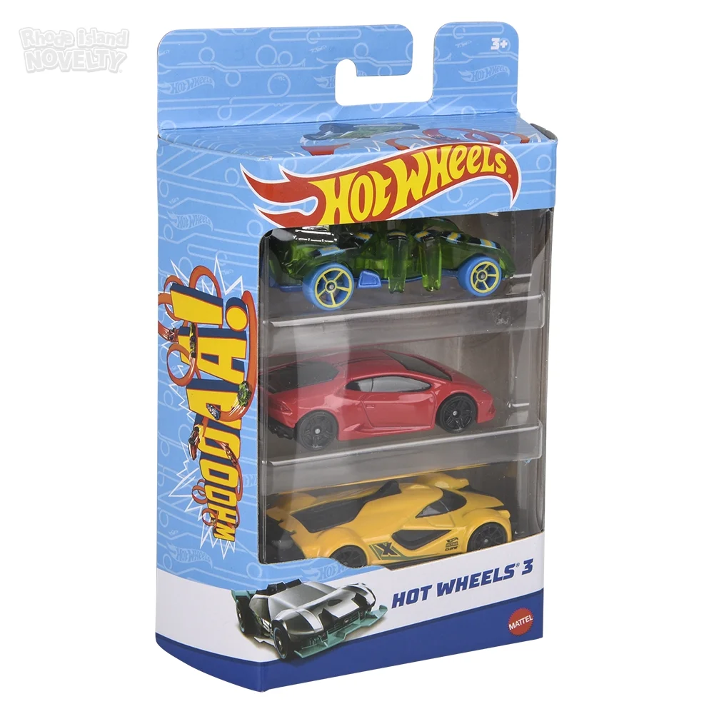 Hot Wheels 3 Pack Car (Asst.) 2.25" - 3"