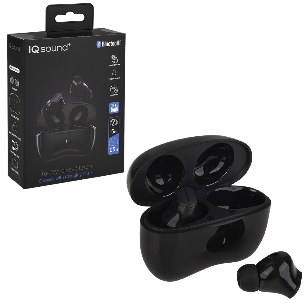 Tws Wireless Bluetooth Earbuds W/ Charging Case