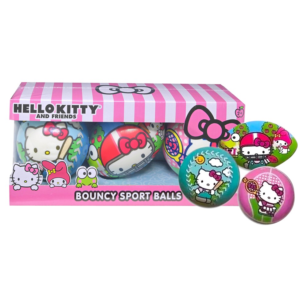 Hello Kitty (3pk) Foam Balls 12"