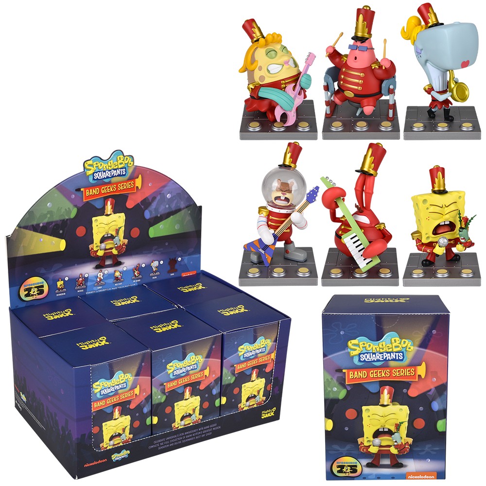 SpongeBob Blindpack - Band Geek 4" (Moq 6)