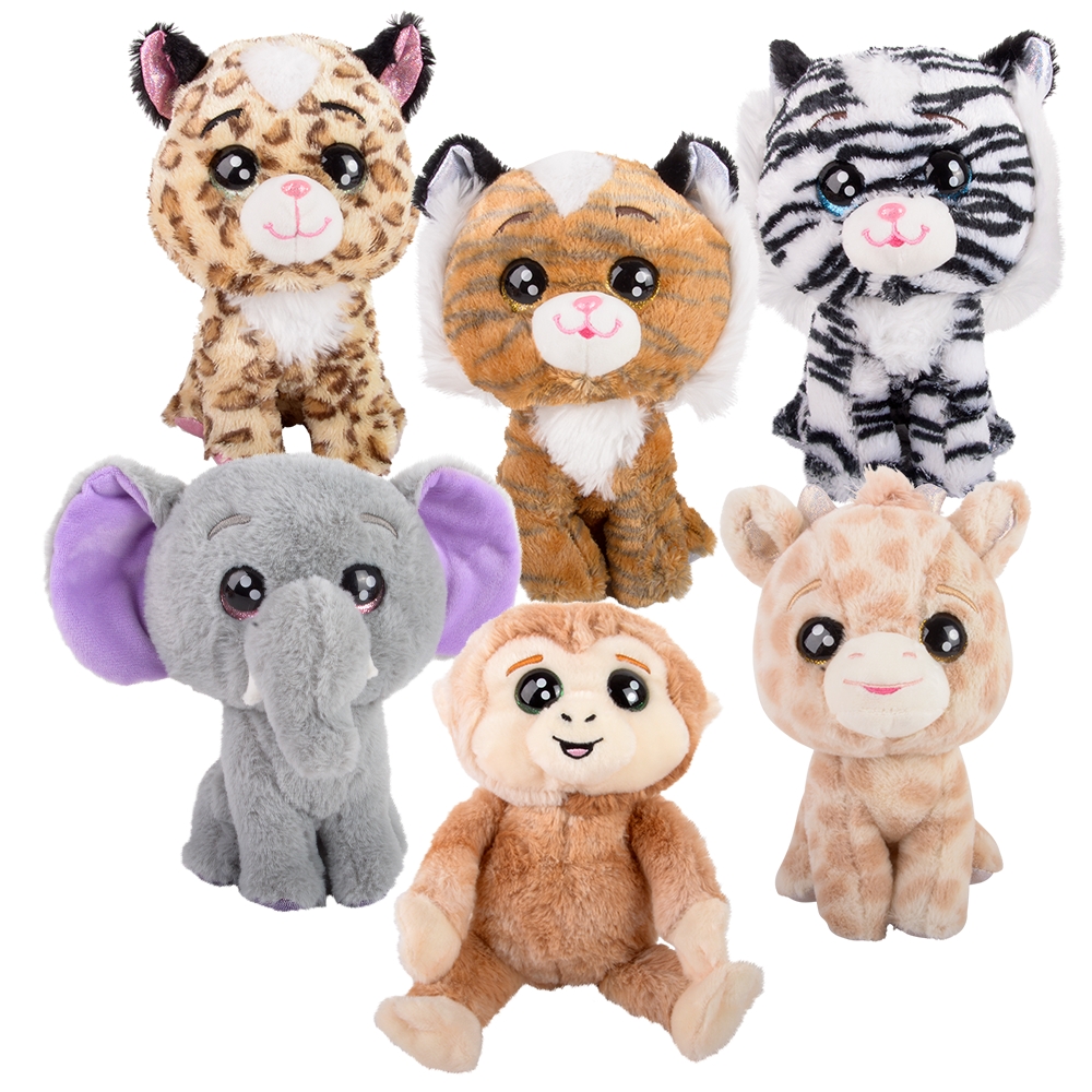 Lil Peepers Jungle Plush (6 Asst.)