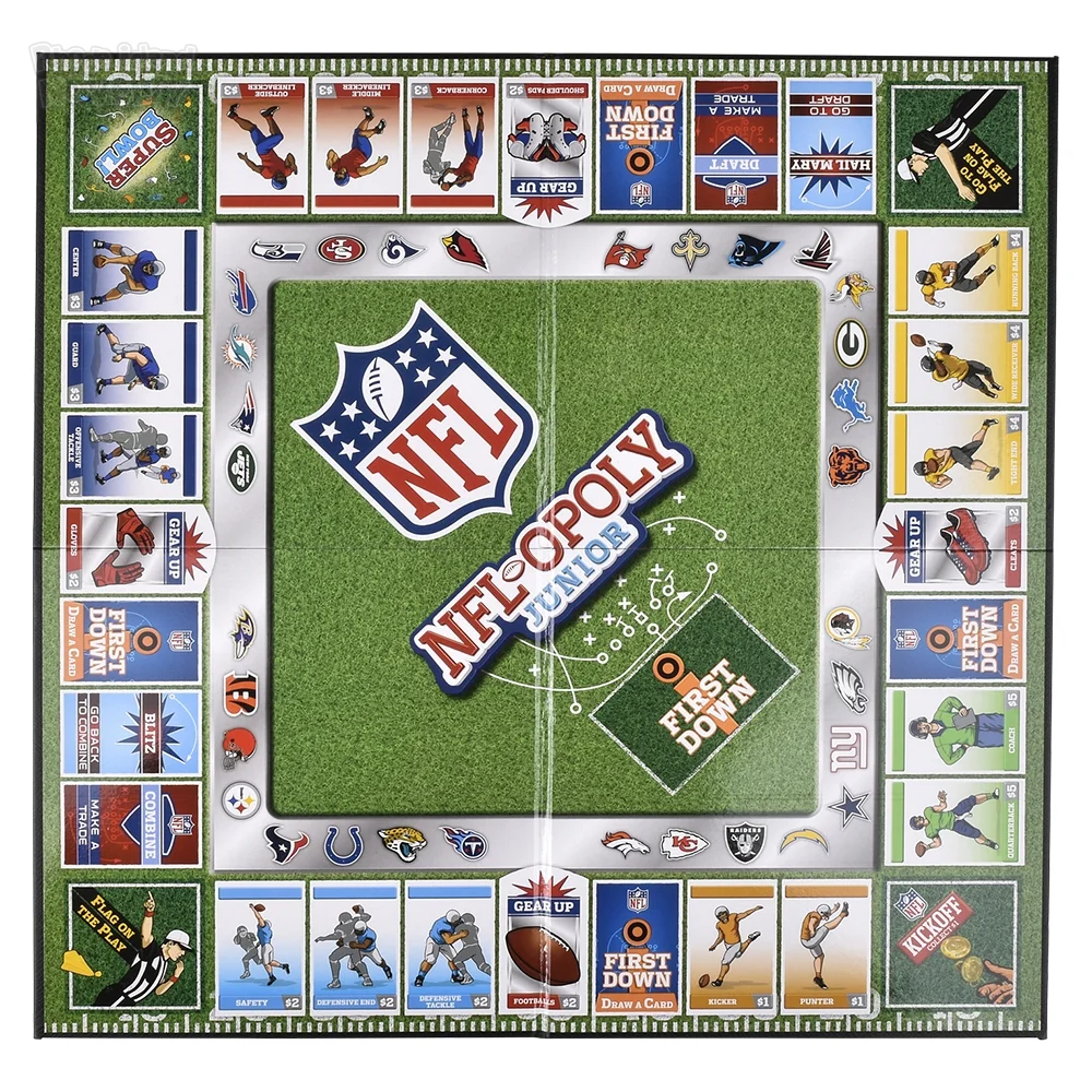 NFL Opoly Jr. 13.5"