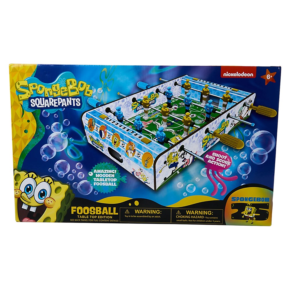 SpongeBob Wooden Foosball Table Game
