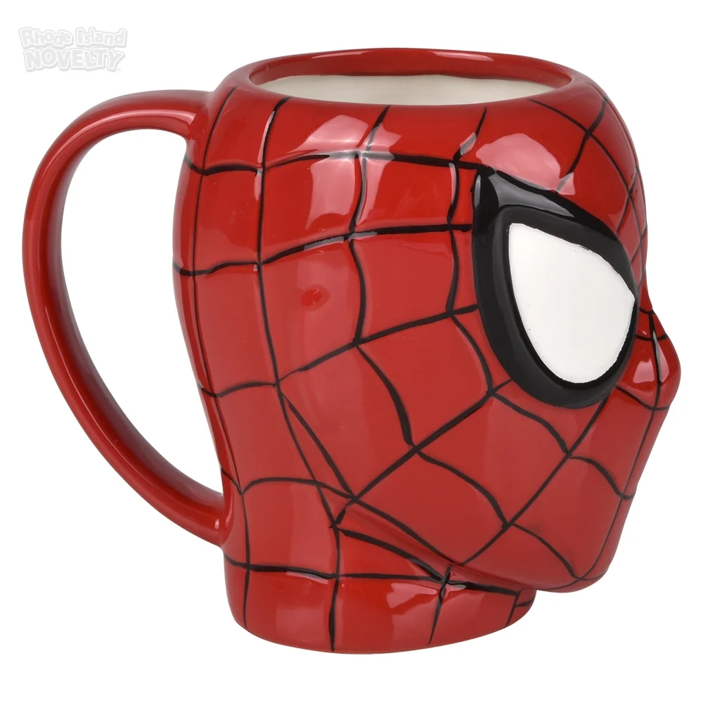 3D Ceramic Head Mug - Spider Man 4"