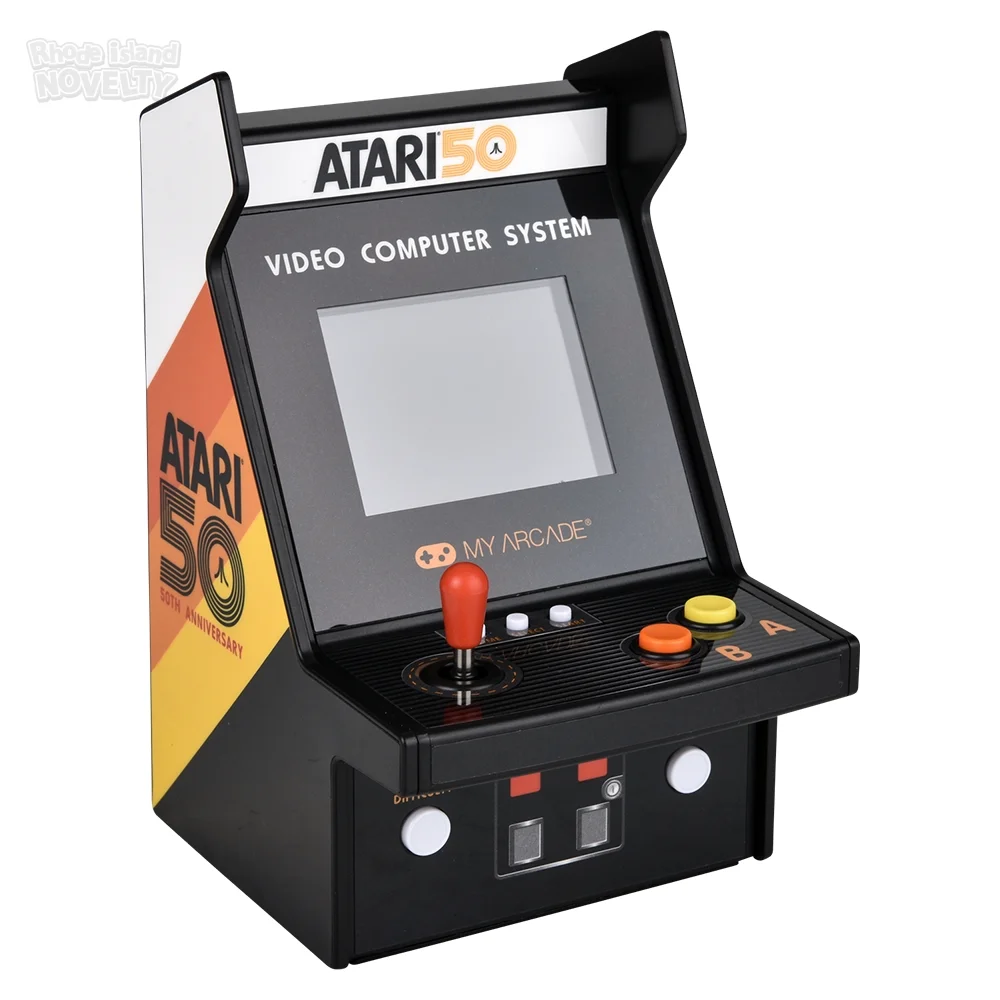 Atari Collectible Retro Mini Arcade Game 6" (100 Games)